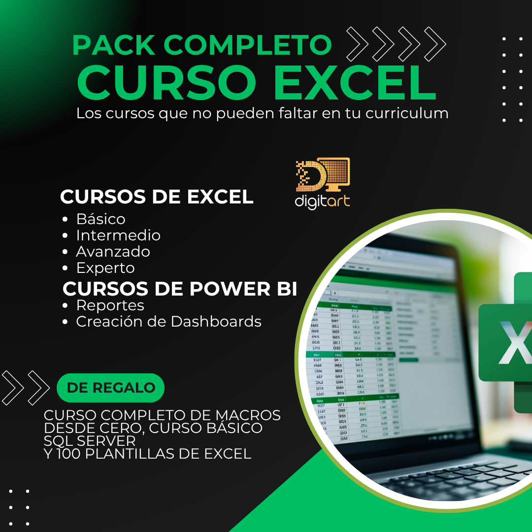 Excel Pack Completo | Marketing Digital